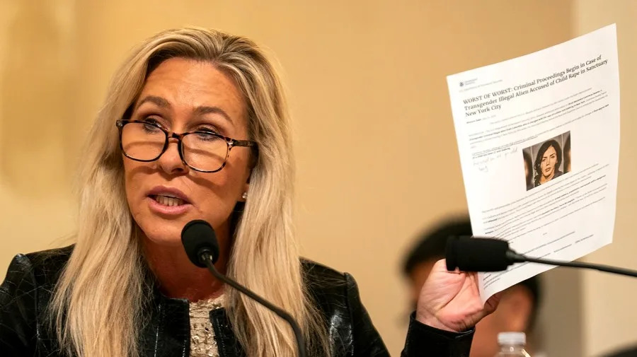 Greene Criticizes Trump’s Back-to-Back Meetings With Zelensky and ...